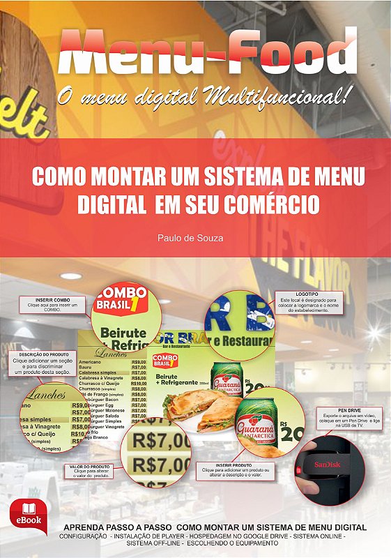 Aprenda a Montar um Sistema de Menu Digital profissional - Menu-Food ...