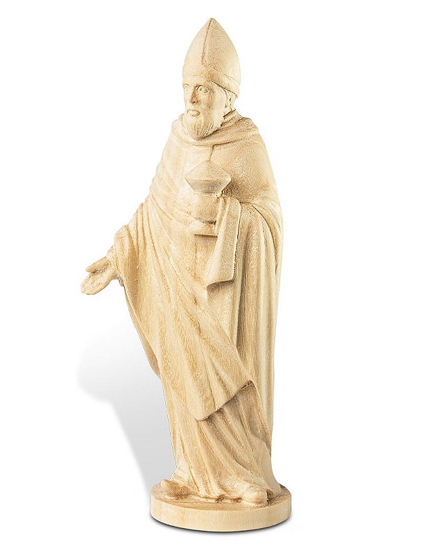 Rei Mago Gaspar - 13 cm - Natural - Cepo Esculturas