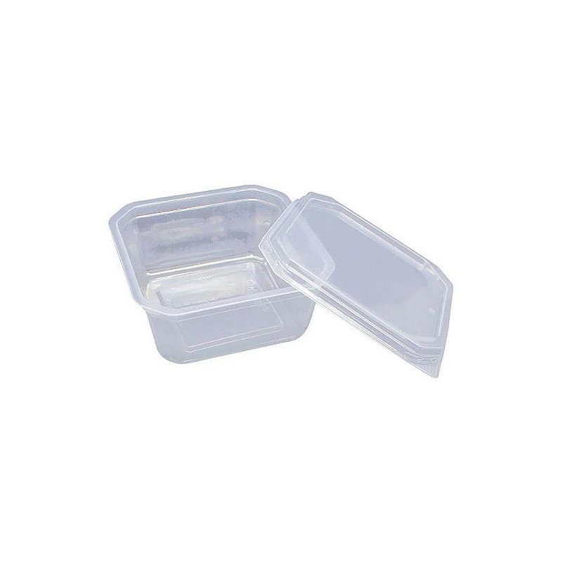 Pote Quadrado 150ml com Tampa Prafesta | 20 Unidades - Docerrano ...