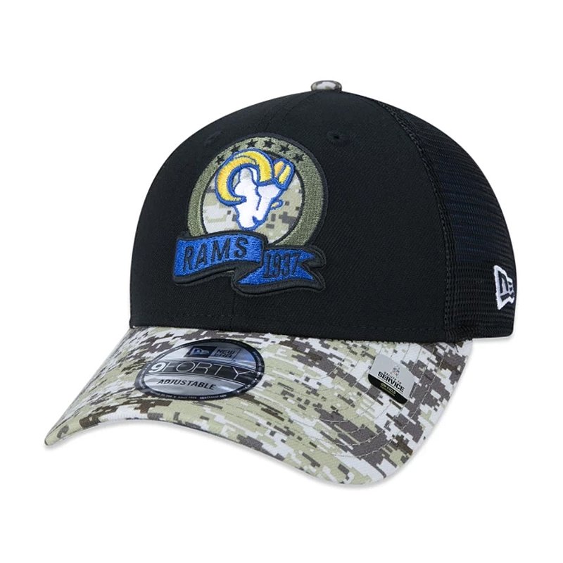 Boné New Era Los Angeles Rams 940 To Service 2022 Trucker - FIRST DOWN ...