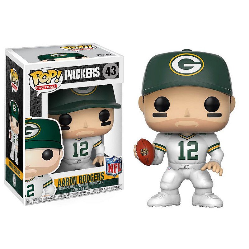 Funko Pop Aaron Rodgers Green Bay Packers - FIRST DOWN - Produtos ...