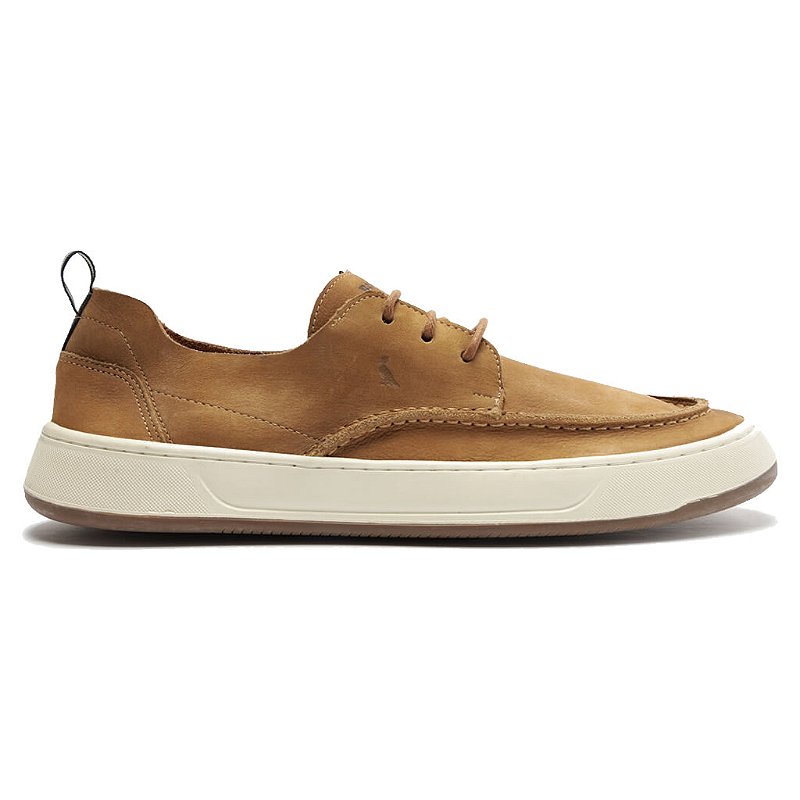 Tenis Reserva Hunter Social Masculino Marrom Claro - FIRST DOWN ...