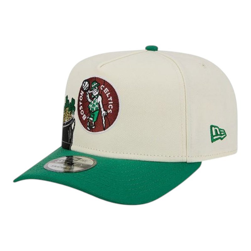 Boné New Era 950 A-Frame Boston Celtics Hardwood Masculino - FIRST DOWN ...