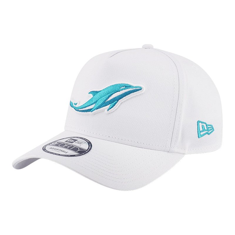 Boné New Era 940 A-Frame Miami Dolphins Fun Graphic Branco - FIRST DOWN ...