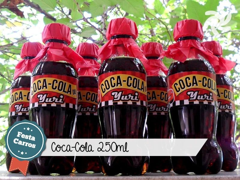 Rótulo de Coca-Cola 250ml - Cajamanga