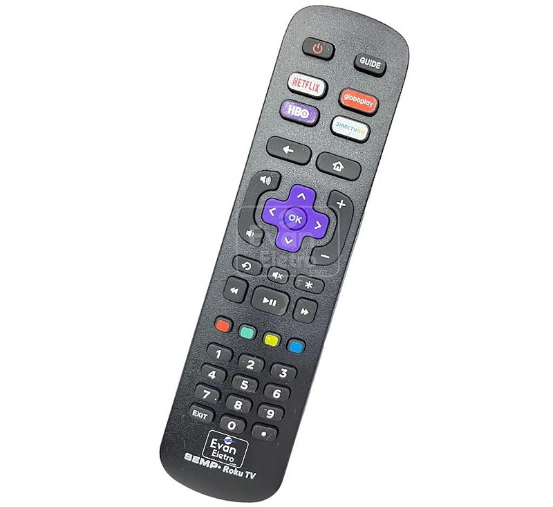 Controle Remoto Semp Tv Roku Rc-Nw32266001120 - EVANELETRO.COM ...