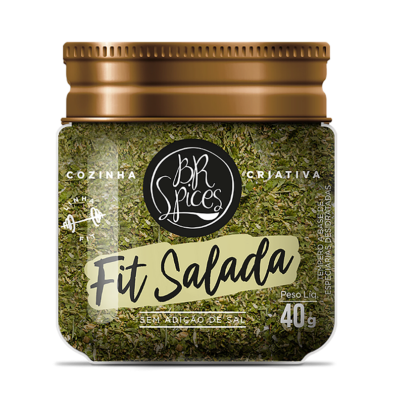 Tempero Fit Salada BR Spices Pote 40G - BR Spices - Loja Online