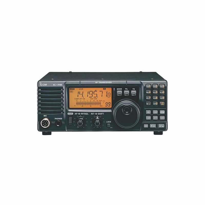 RÁDIO SSB HF AMADOR ICOM IC-718 100W - Radionaval Eletrônica - A ...