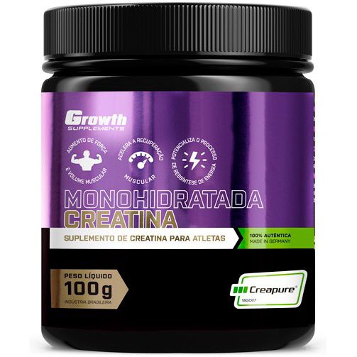 Creatina Creapure Monohidratada - 100g - Growth Supplements - FITFIELD Creatina Creapure Monohidratada - 100g - Growth Supplements - FITFIELD