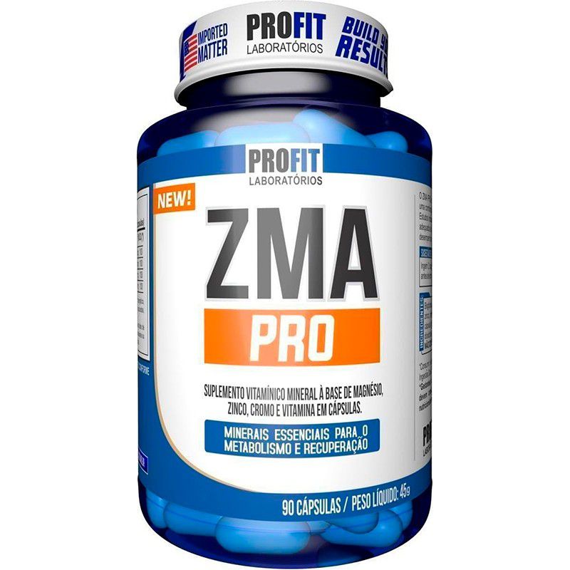 ZMA Pro - 90 Cápsulas - Profit Labs - FITFIELD