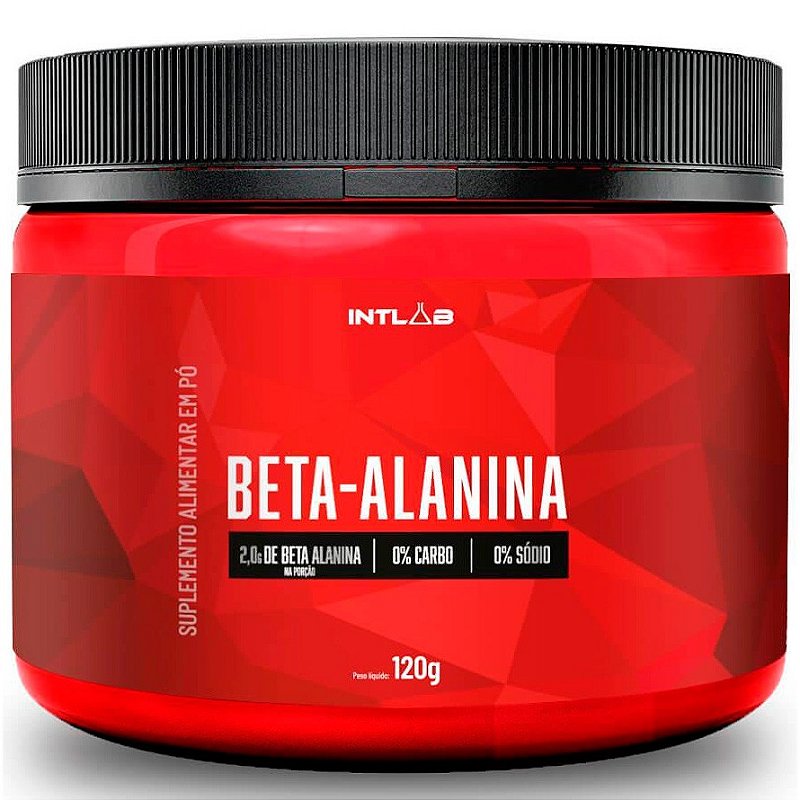 Beta Alanina 100 Pura 120g Intlab Fitfield