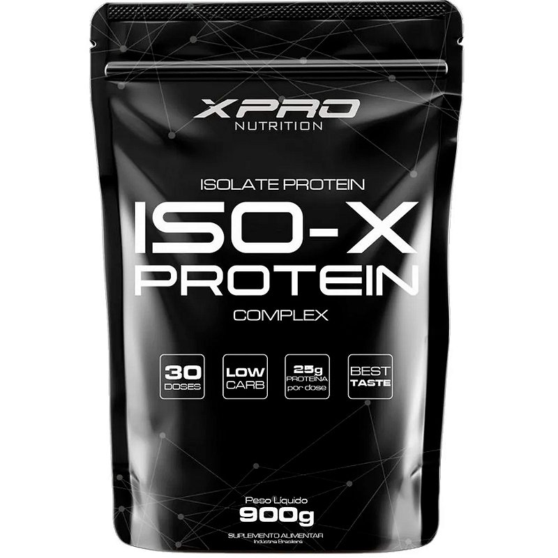 Iso-x Isolate Protein Complex - Pacote 900g - XPRO Nutrition - FITFIELD