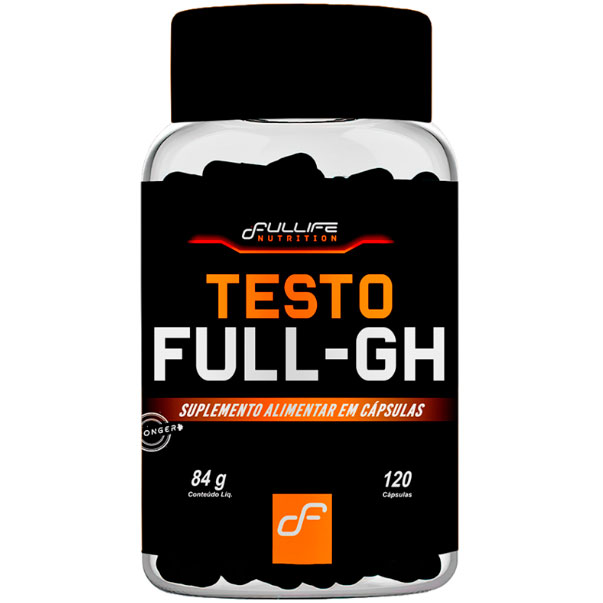 Testo Full GH (Arginina + Magnésio + Boro) - 60 Cápsulas - Fullife Nut ...
