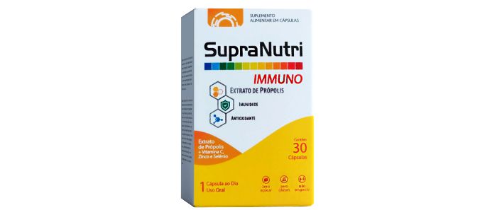 SupraNutri MAXINUTRI Immuno 30 caps - AT SUPLEMENTOS