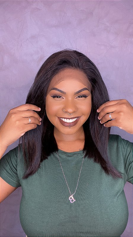 Lace Front Cabelo Humano - Qualidade e Naturalidade | Cia dos Cabelos ...