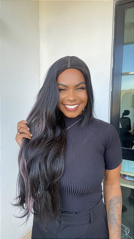 Peruca Fibra futura Kendal mechas gold Rose 461 - Cia dos Cabelos - Tudo para seus Cabelos ...