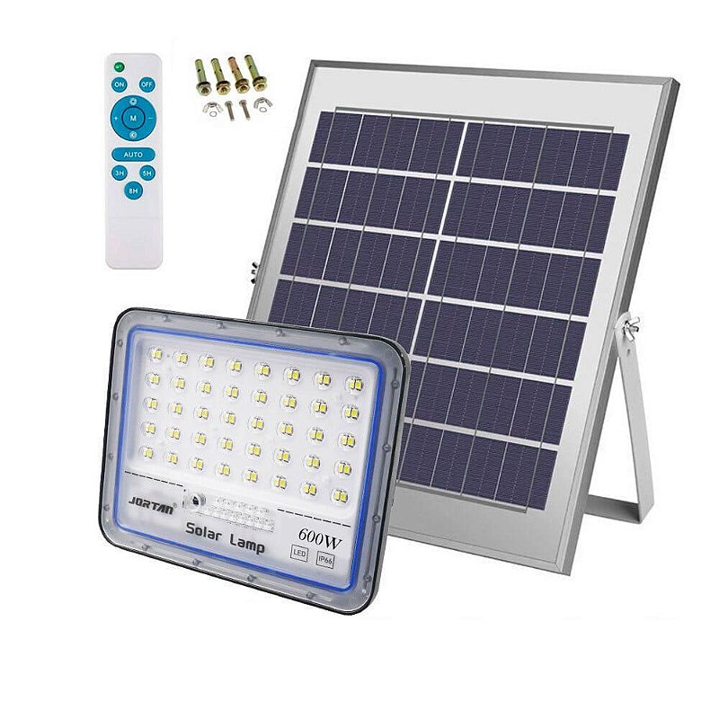 Refletor de Led Solar de 600W BF 6500K - PJ ILUMINAÇÃO LTDA