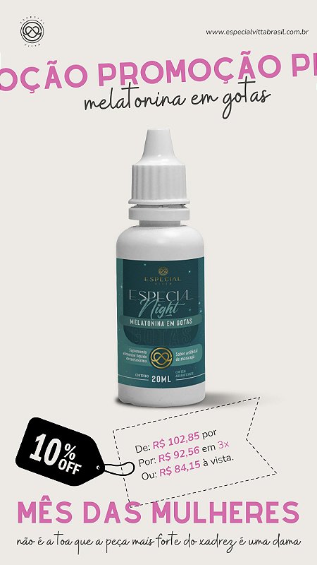 ESPECIAL NIGHT - GOTAS - Especial Vittá