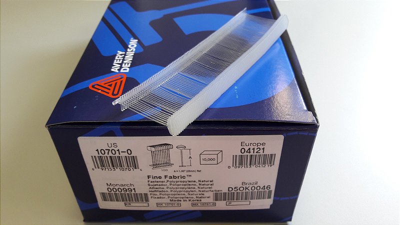 SUPER FINE PIN 25 MM AVERY DENNISON - CAIXA 10 MILHEIROS - 100 PINOS ...
