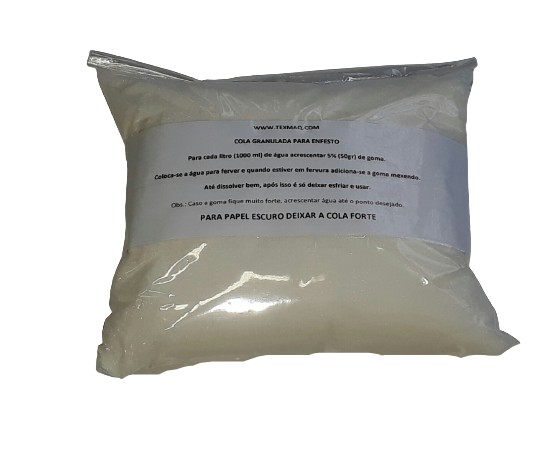 COLA GOMA GRANULADA PARA APLICAÇÃO EM ENFESTO - PACOTE 1 KILO - GJC ...
