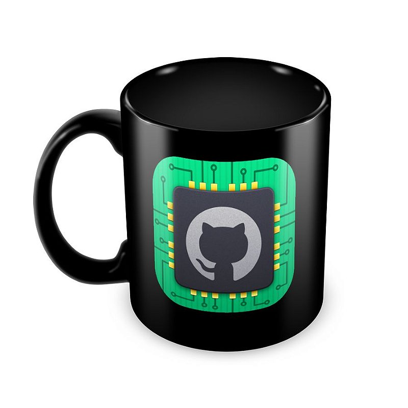 Caneca Git Circuit preta - Caneca do Dev - Canecas e produtos de ...