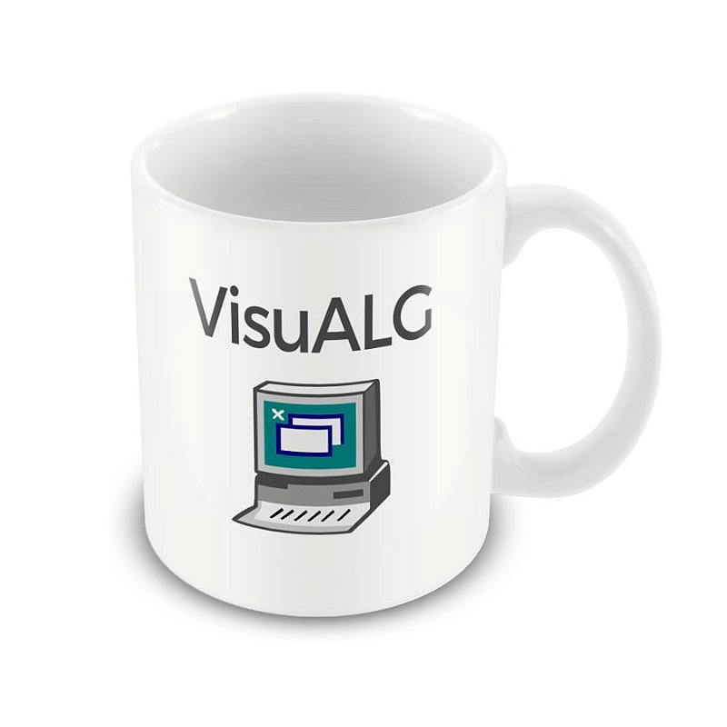 Caneca VisuALG - Caneca do Dev - Canecas e produtos de programação