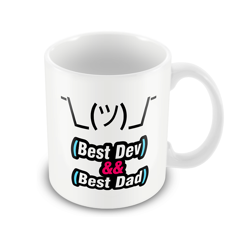 Caneca Best Dev && Best Dad - Caneca do Dev - Canecas e produtos de ...