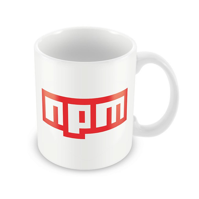 Caneca Dev Npm Caneca Do Dev Canecas E Produtos De Programação