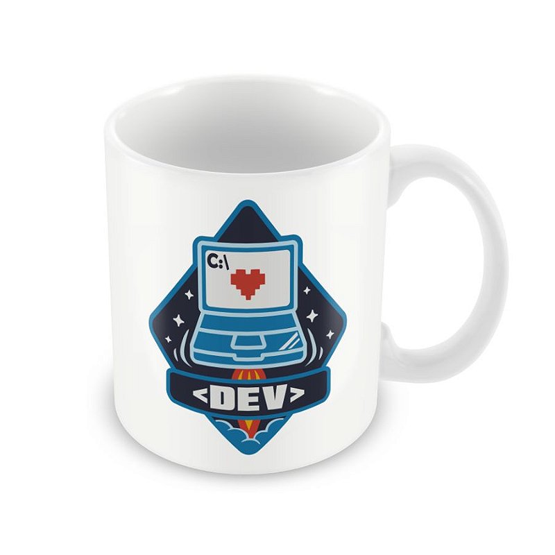 Caneca Dev Rocket Dev Caneca Do Dev Canecas E Produtos De Programação