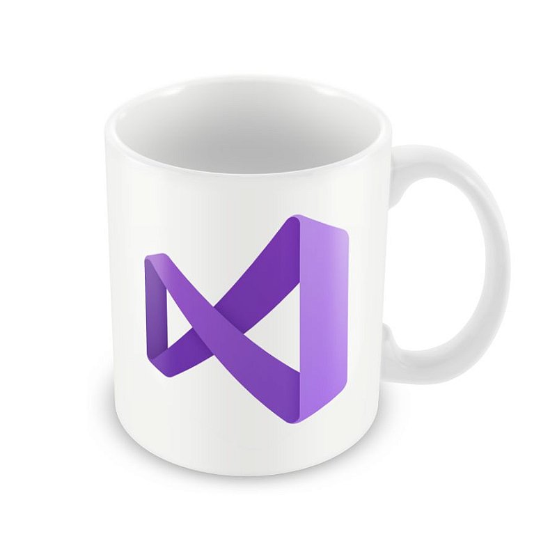 Caneca Visual studio - Caneca do Dev - Canecas e produtos de programação
