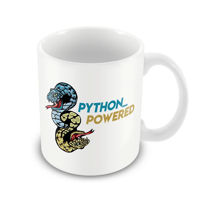 Caneca Dev Python Powered Caneca Do Dev Canecas E Produtos De