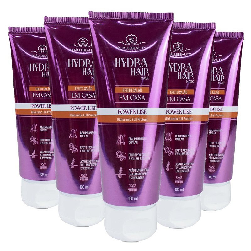 Phállebeauty - Hydra Hair Salão em casa PH0627 - 06 Unid ...
