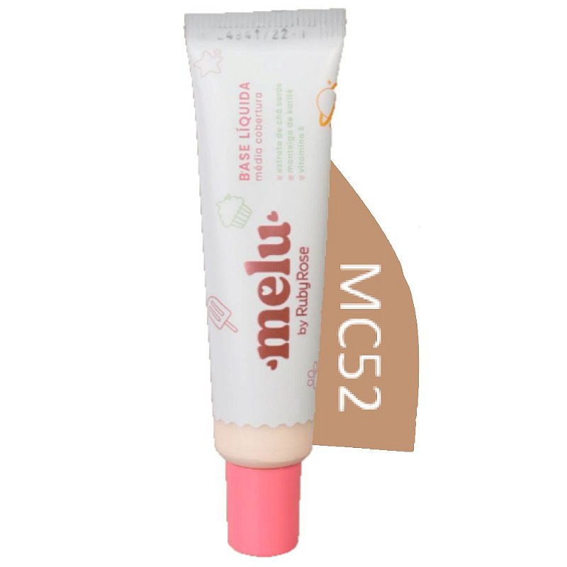 Ruby Rose - Base liquida Melu G2 RR872 - MC52 - Distribuidora JCF ...