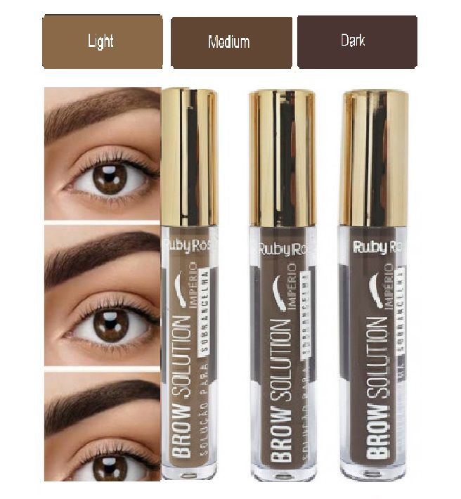 Ruby Rose - Brow Solution P/Sobrancelha HB8403 - 03 und - Distribuidora JCF: Maquiagem e ...