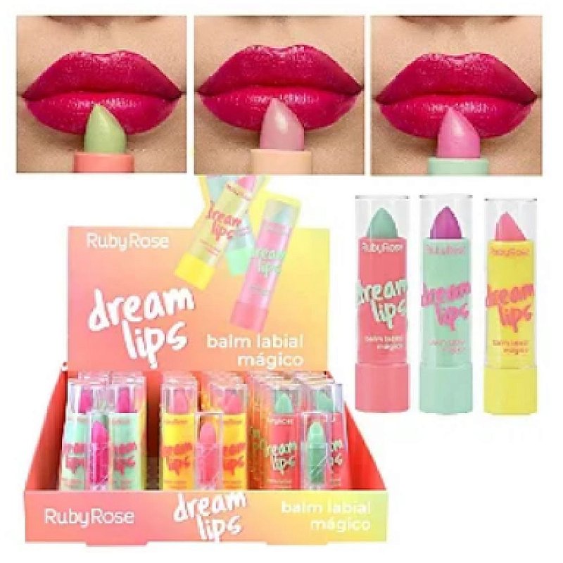 Ruby Rose - Dream Lip Balm HB8528 - 36 und - Distribuidora JCF ...