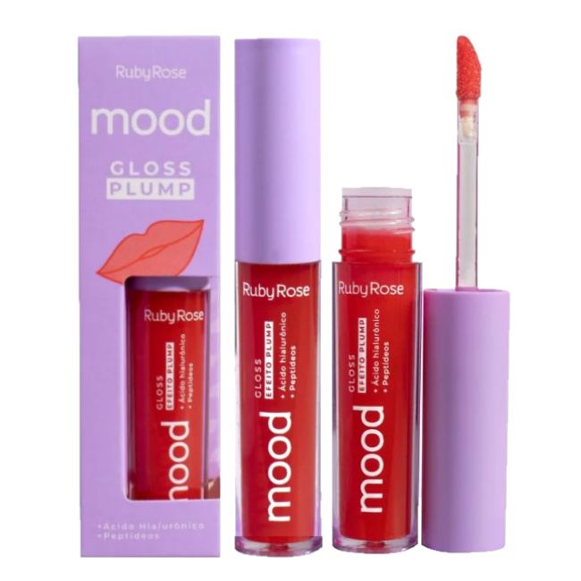 Ruby Rose - Lip Gloss Plump Mood HB573 - Distribuidora JCF: Maquiagem e ...
