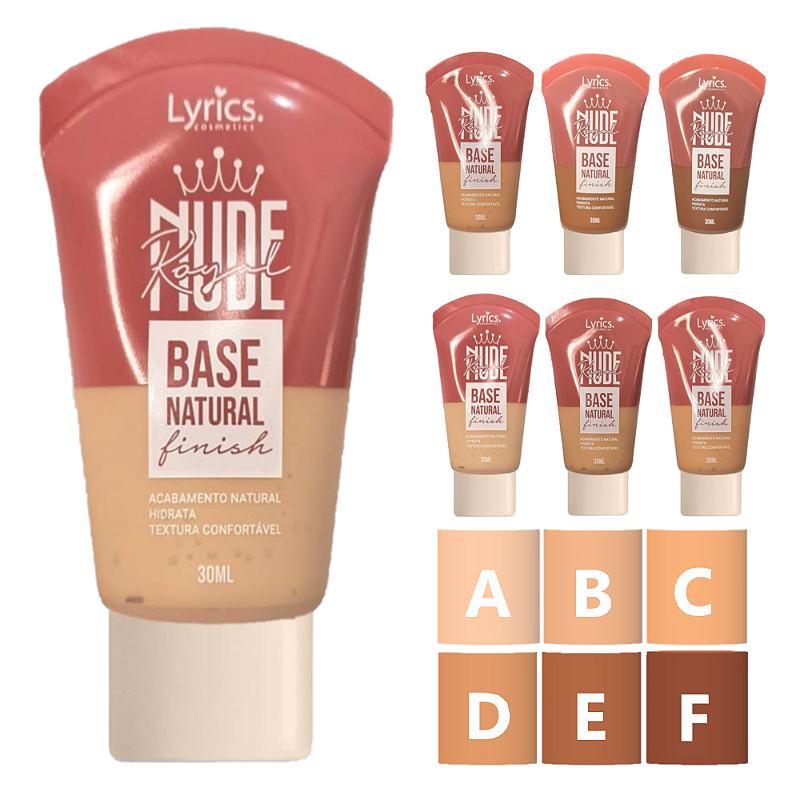 Lyrics - Base Natural Finish HB102287 - Kit C/6 und - Distribuidora JCF ...