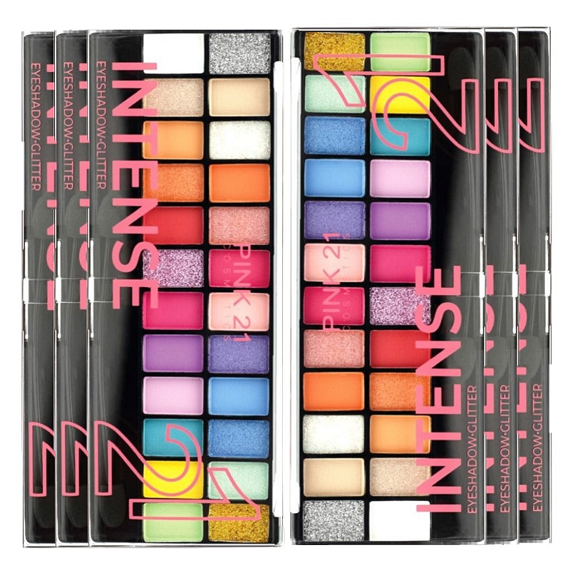 Pink 21 - Sombras Matte, Cintilante e Glitter CS3552 - 06 Un ...