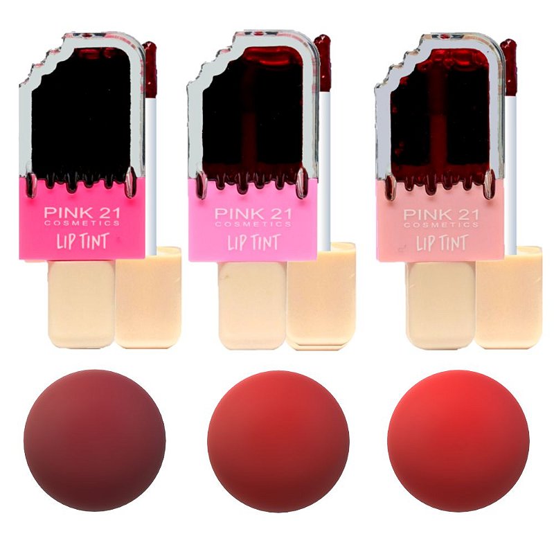 Pink 21 - Batom Lip Tint Love CS3691 - Kit C/6 Und - Distribuidora JCF ...