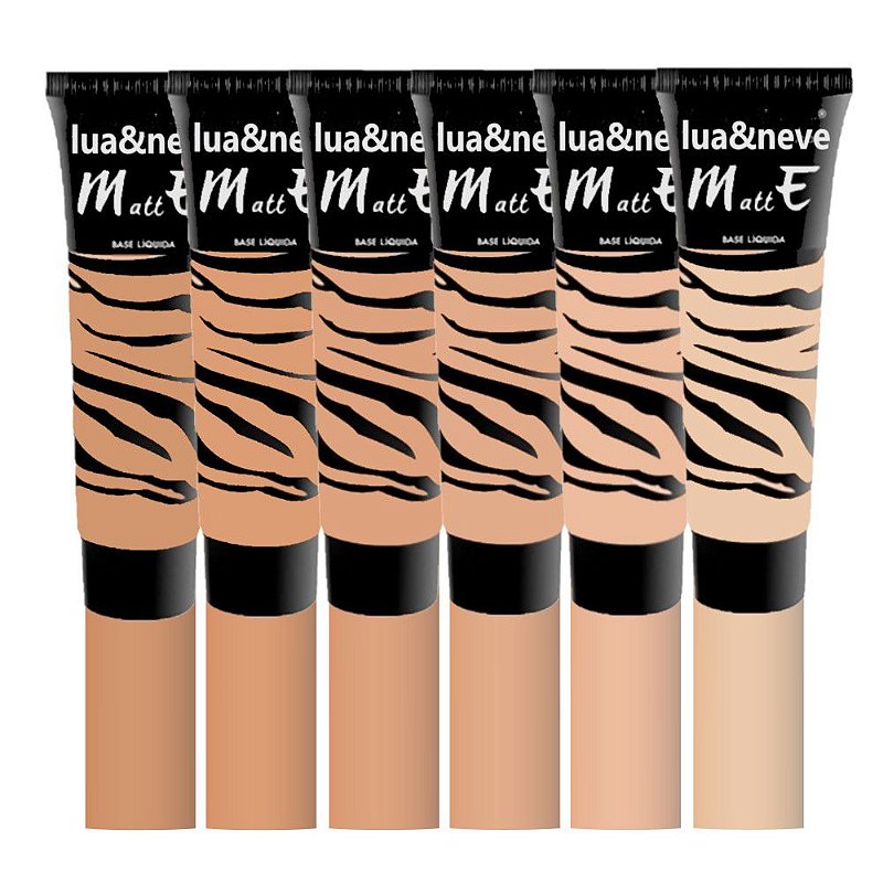 Lua e Neve - Base Liquida Matte LN02196 (A) - 06 UND - Distribuidora ...