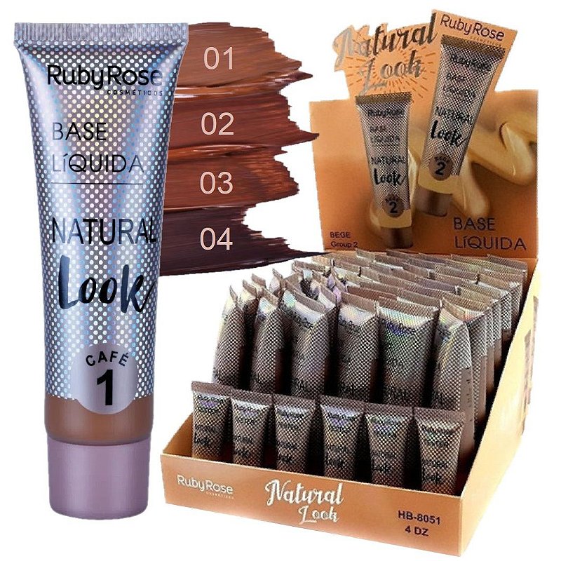 Ruby Rose - Base Natural Look Tons Escuros ( Val 08/24 ...