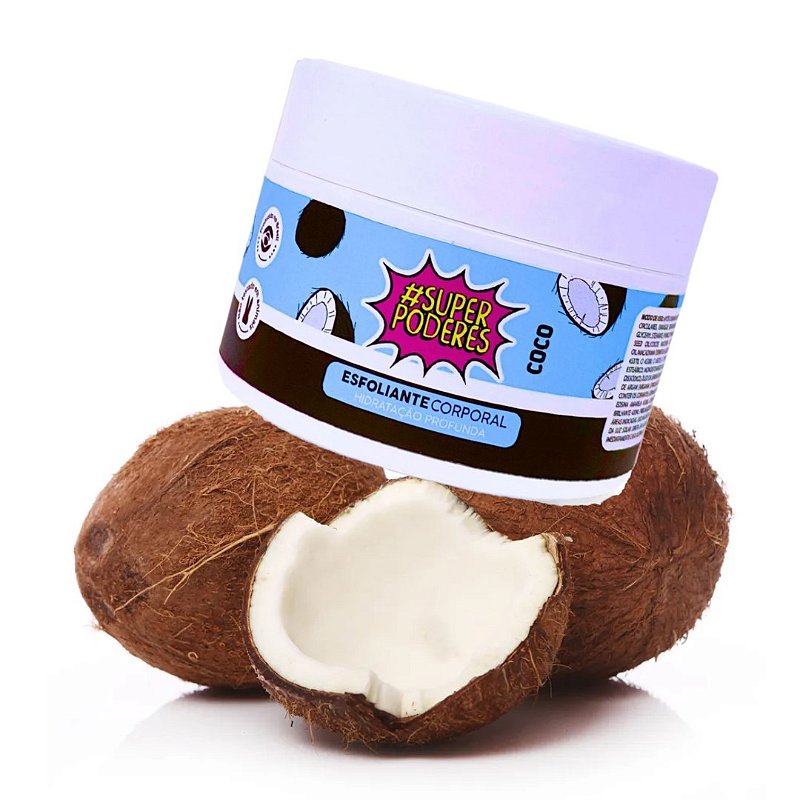 Super Poderes - Esfoliante Corporal Coco - 6 Und - Distribuidora JCF: Maquiagem e Cosméticos no ...