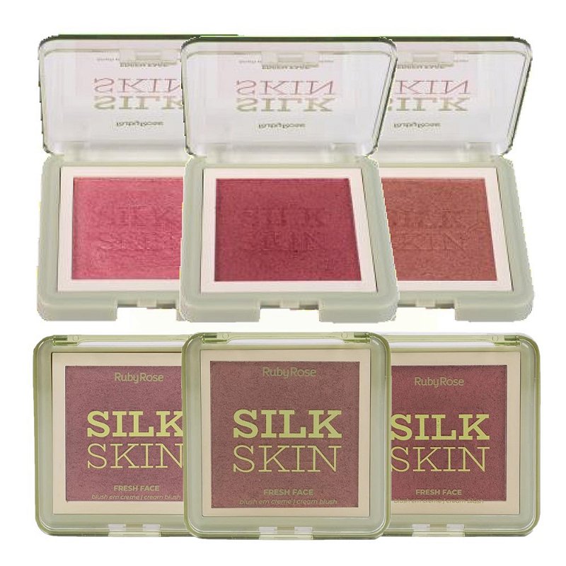 Ruby Rose - Blush em Creme Silk Skin G1 - 3 Und - Distribuidora JCF ...