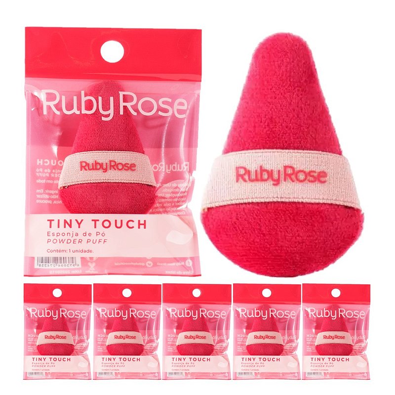 Ruby Rose - Esponja de Pó Tiny Touh A7005 - 12 Unid - Distribuidora JCF: Maquiagem e Cosméticos ...