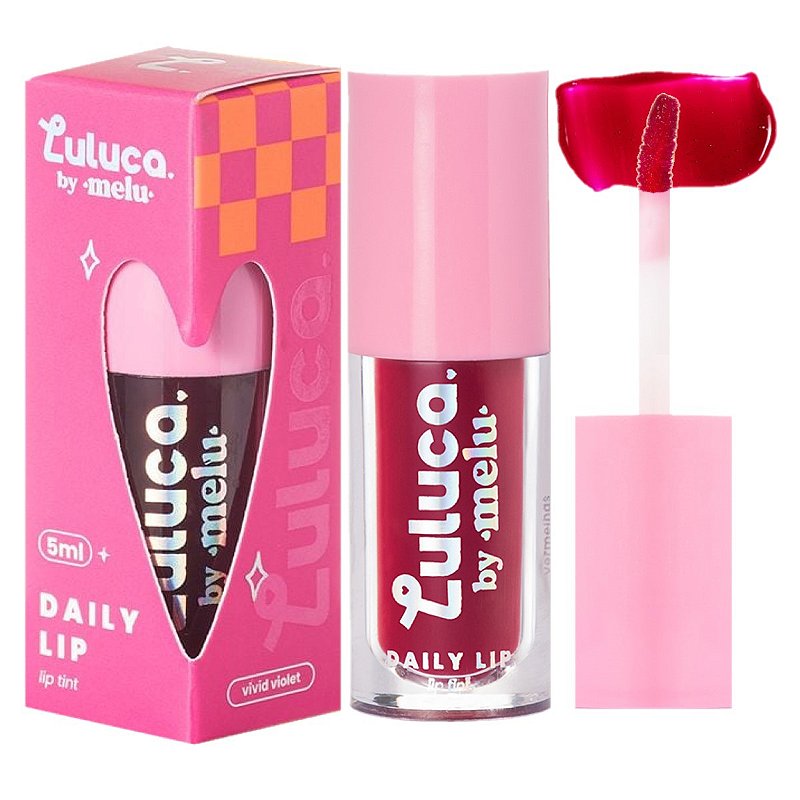 Ruby Rose - Lip Tint Luluca Melu L6604 Vivid Violet - Distribuidora JCF ...