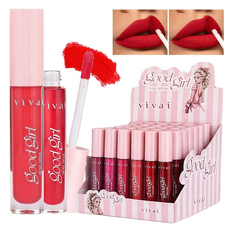 Vivai - Gloss Labial Good Girl 3329 - 36 Und - Distribuidora JCF ...