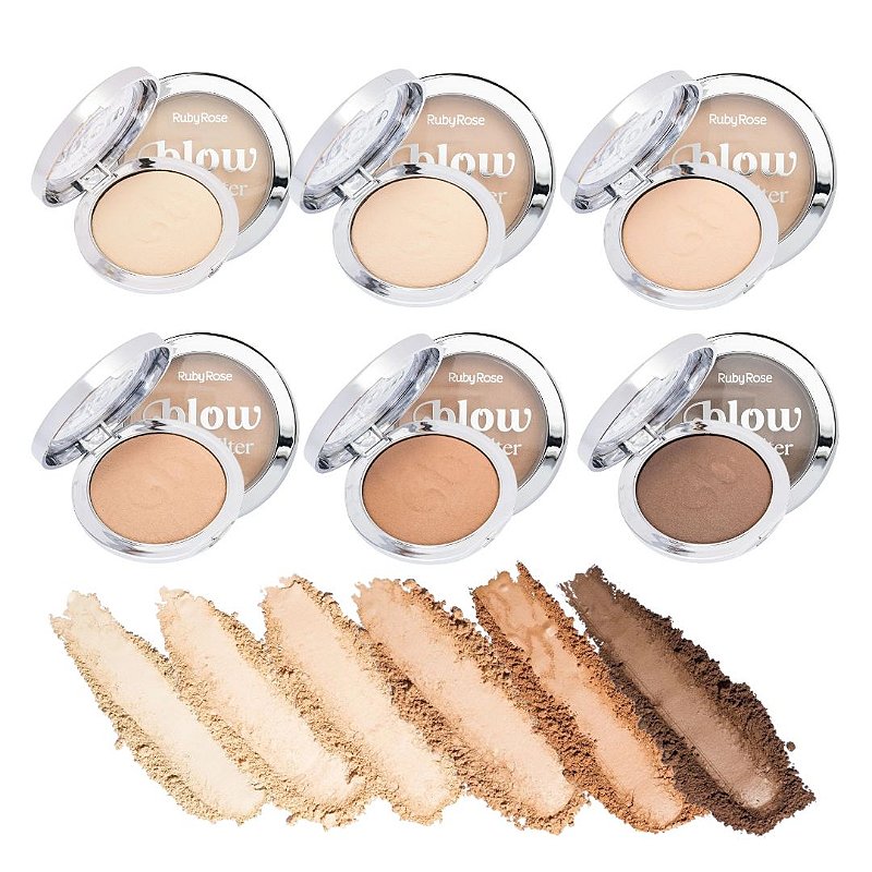 Pó Baked Filter Blow da Ruby Rose - Distribuidora JCF: Maquiagem e ...