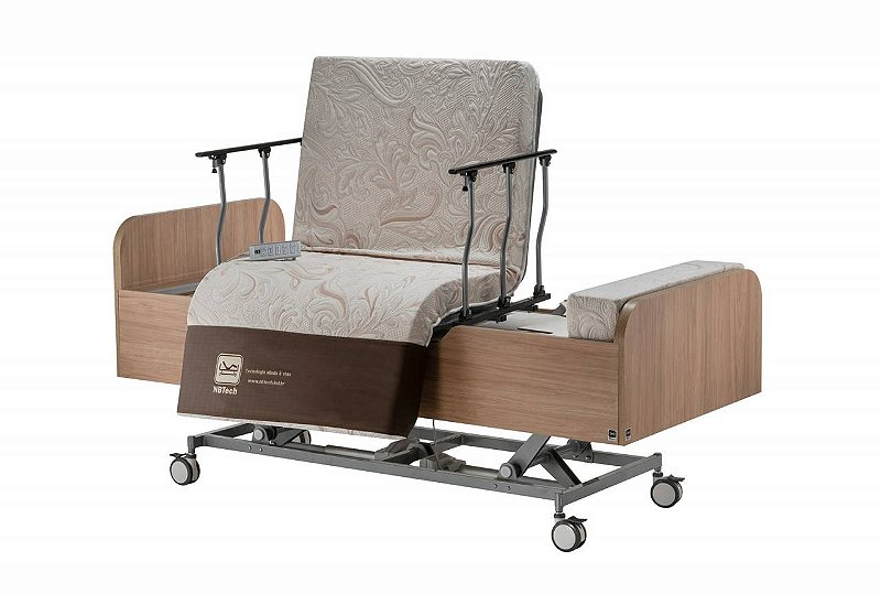 Cama motorizada com elevação de leito, trendelemburg, proclive e leito ...