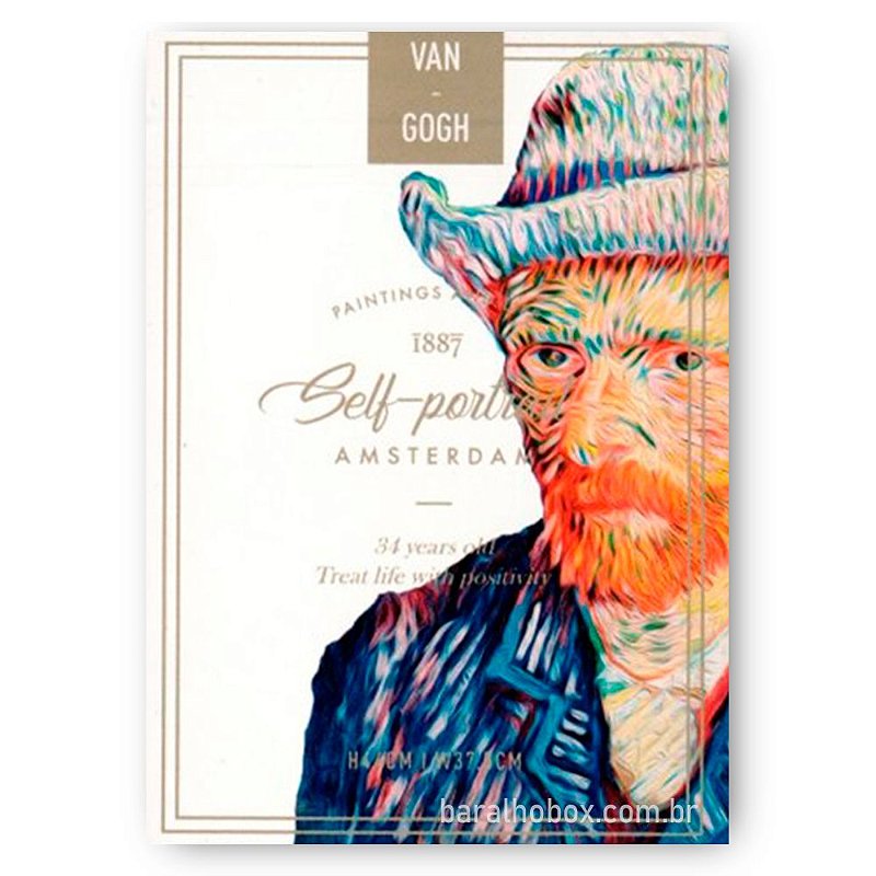 Baralho Van Gogh (Self Portrait) - Baralho Box - Sua loja online de ...