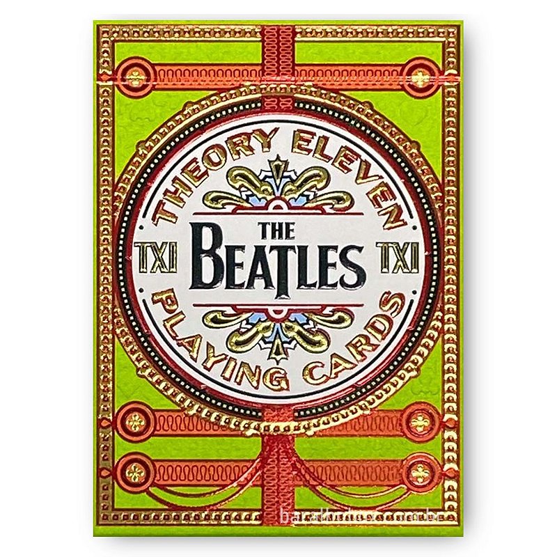 Baralho The Beatles Verde (Green) - Baralho Box - Sua loja online de ...
